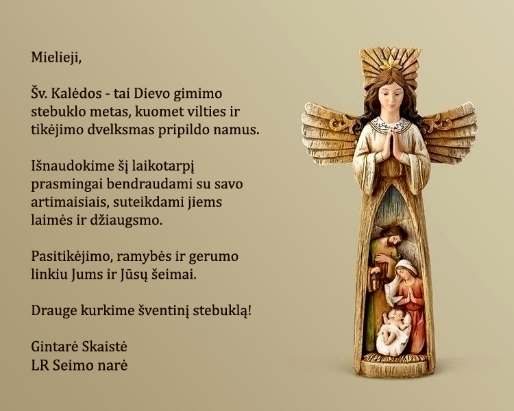 Su šv. Kalėdom