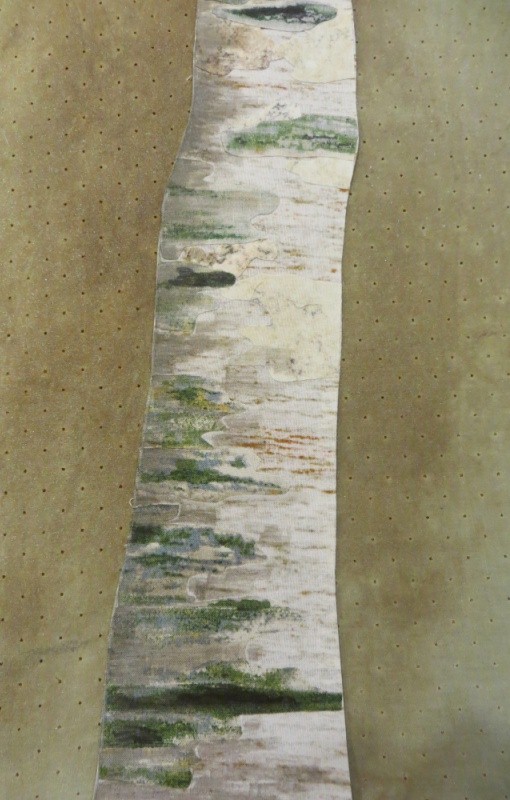 Cathy Geier's Quilty Art Blog: Birches and Virginia Creeper