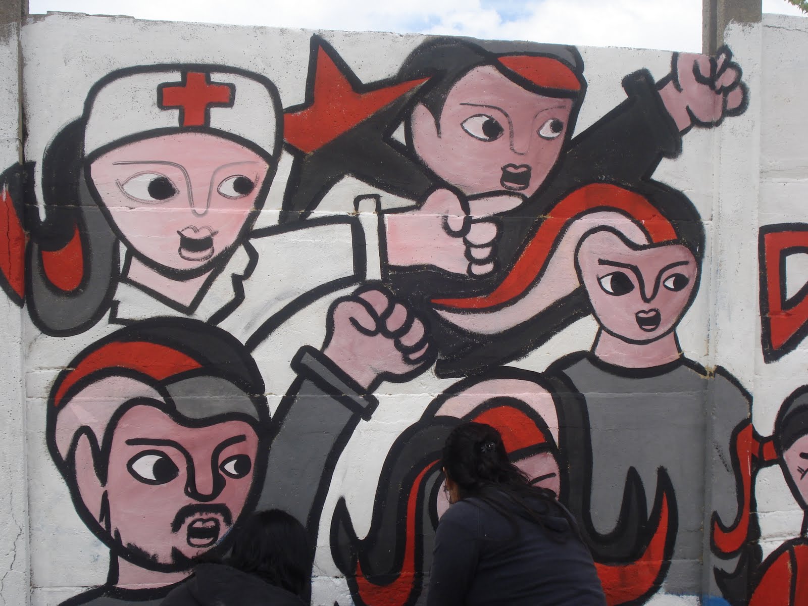 Unidades Muralistas Luchador Ernesto Miranda - UMLEM Chile: MURAL EN ...