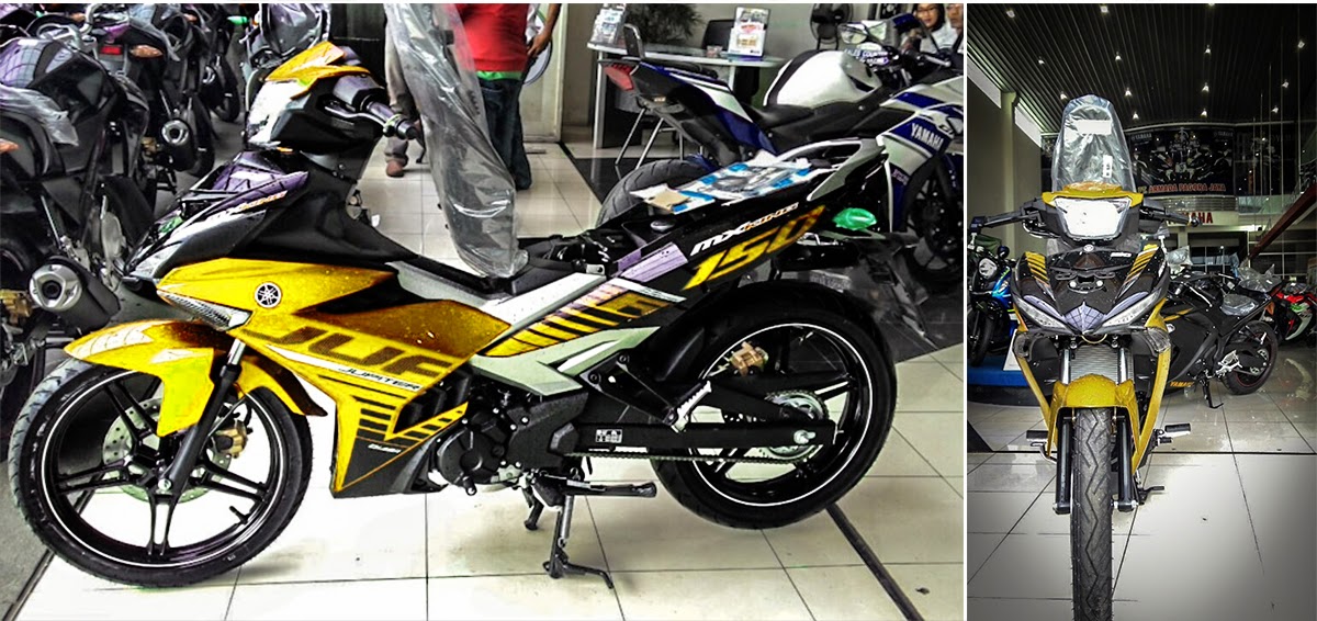 TORANG SAMUA BASUDARA: Jupiter MX King 150cc Fi Biru, Kuning, Hijau