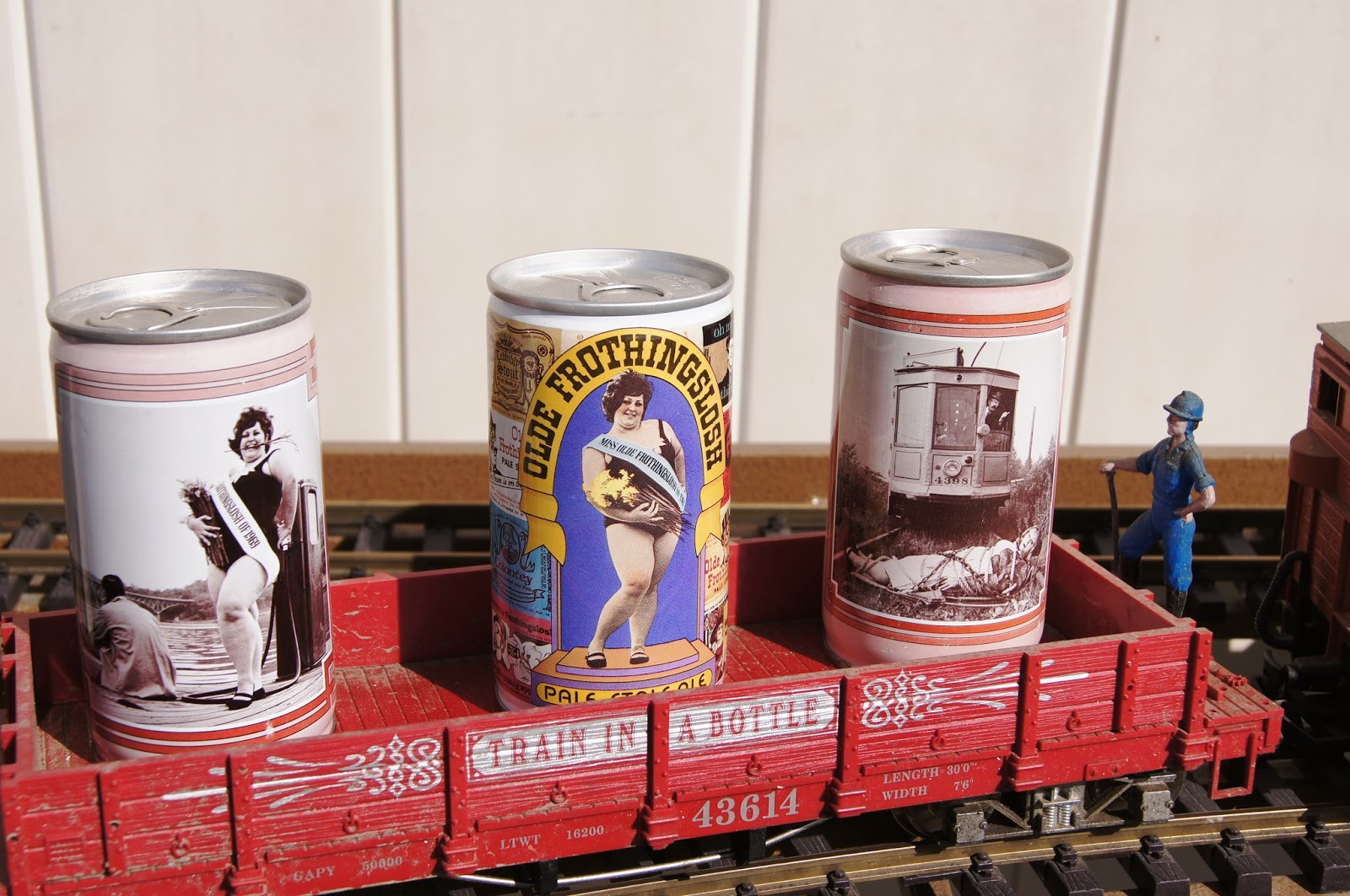 GrandpaLand Railroad: Steam Locomotives and the Beer Train