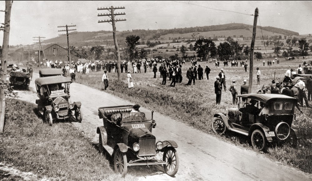 Antique and Classic Photographic Images: Tractorshow (ploughing) in ...