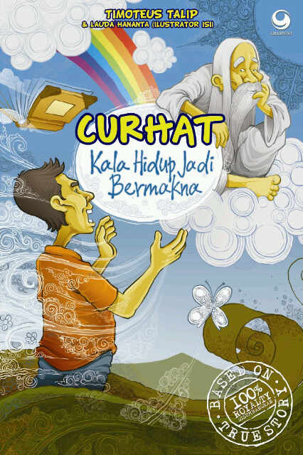 Selamat datang di gubug SukartOen: DESAIN COVER BUKU CURHAT
