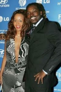 Chris Gayle Family Pics: Chris Gayle Wife Pics | Love ur Life & ur World