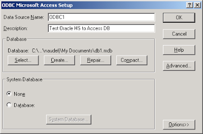 How to Connect MS-Access with Oracle Database