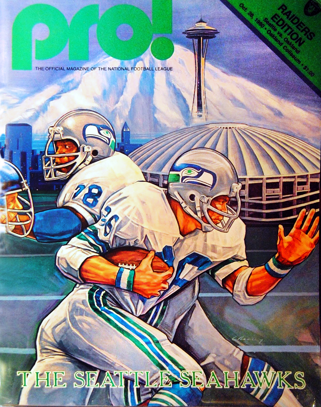 Pro Football Journal Presents: NFL Art: 1980 NFL Game Program Art