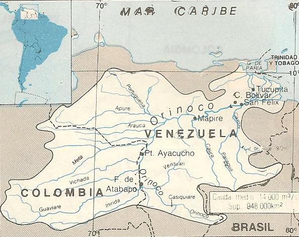 Crónicas Americanas: CUENCAS GEOGRAFICAS