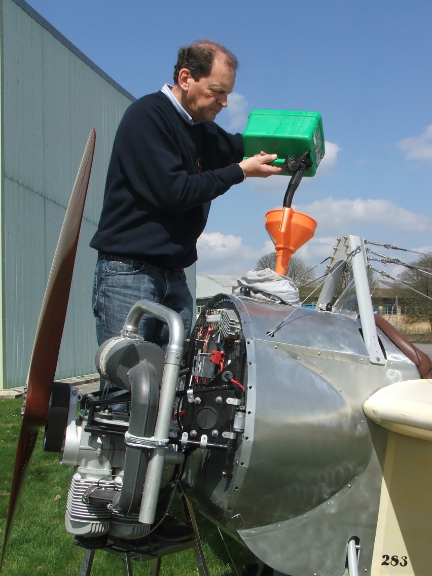 Grass Strip Aviation Ltd: GSAL Kit 105 Returns to Aston Down
