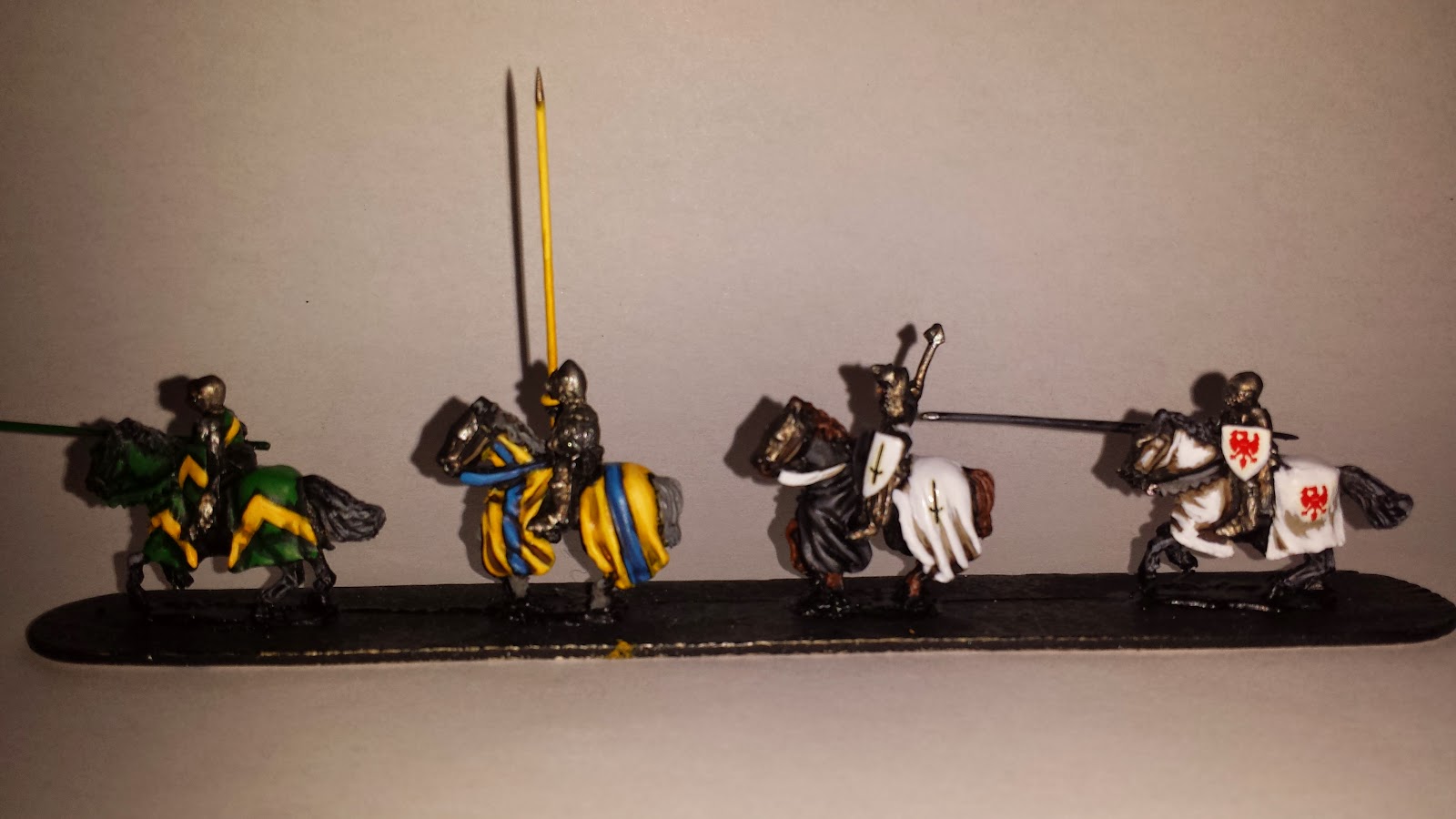 Wargamers Workbench: Wednesday painting - 15mm Hundred Years war ...