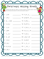 Fun Games 4 Learning: Christmas Literacy Freebies