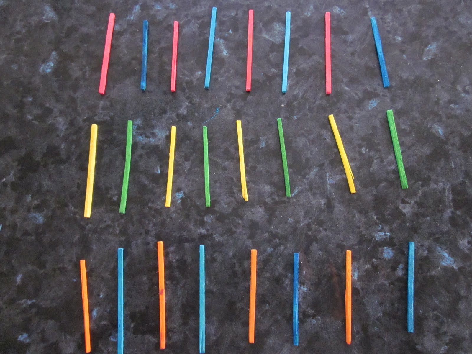 Rhyme Time: Stick Patterns