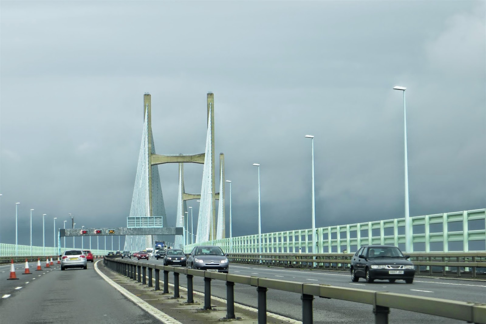 Paul and Judy are on the road again: Cardiff - setting foot in Wales