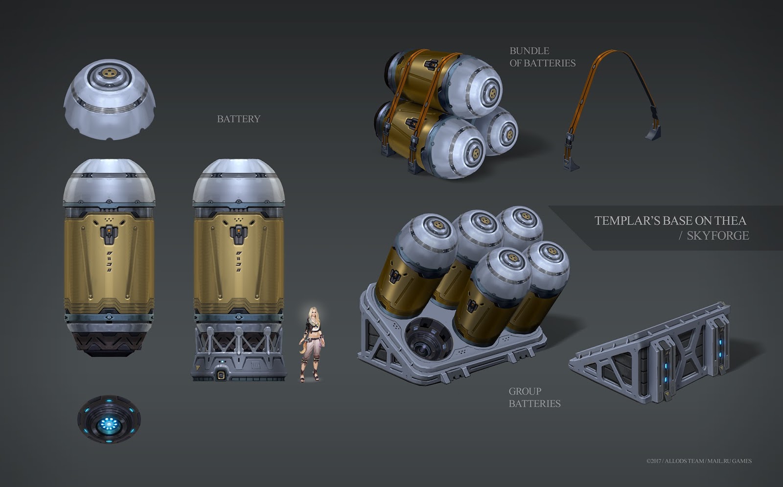 Martian Crypt: Portfolio | Skyforge Concept Art