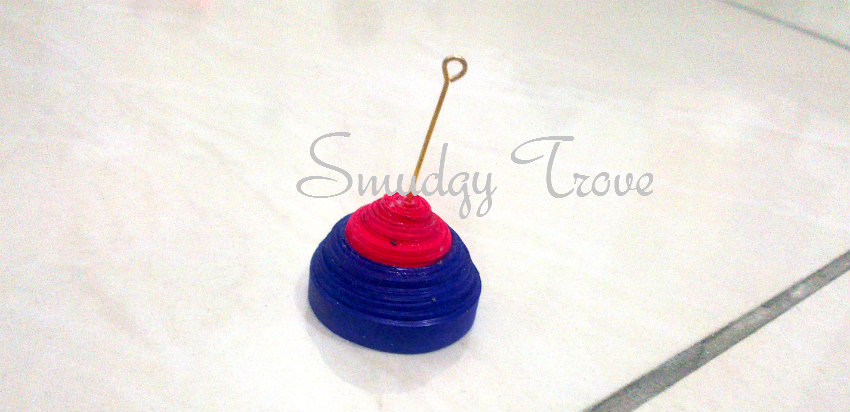 imprints handmade: Traditional jhumkis using paper-quilling