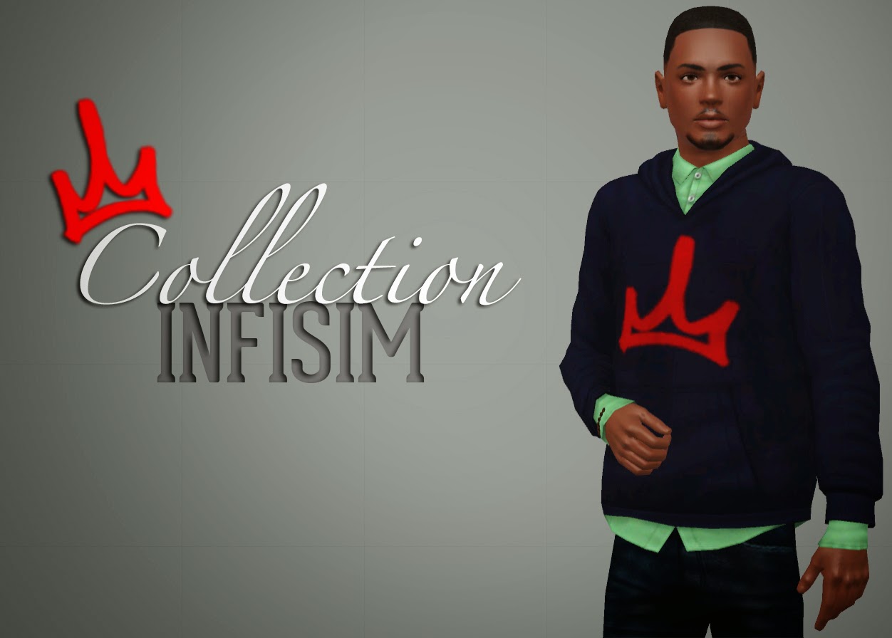 My Sims 3 Blog: Taper Fade New Tops for Males by Infisim