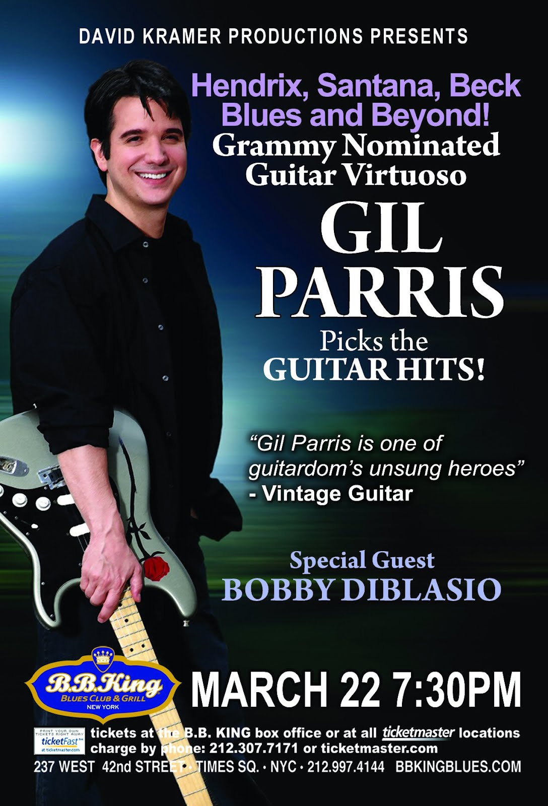 Gil Parris: Hendrix, Santana, Beck....Blues and Beyond