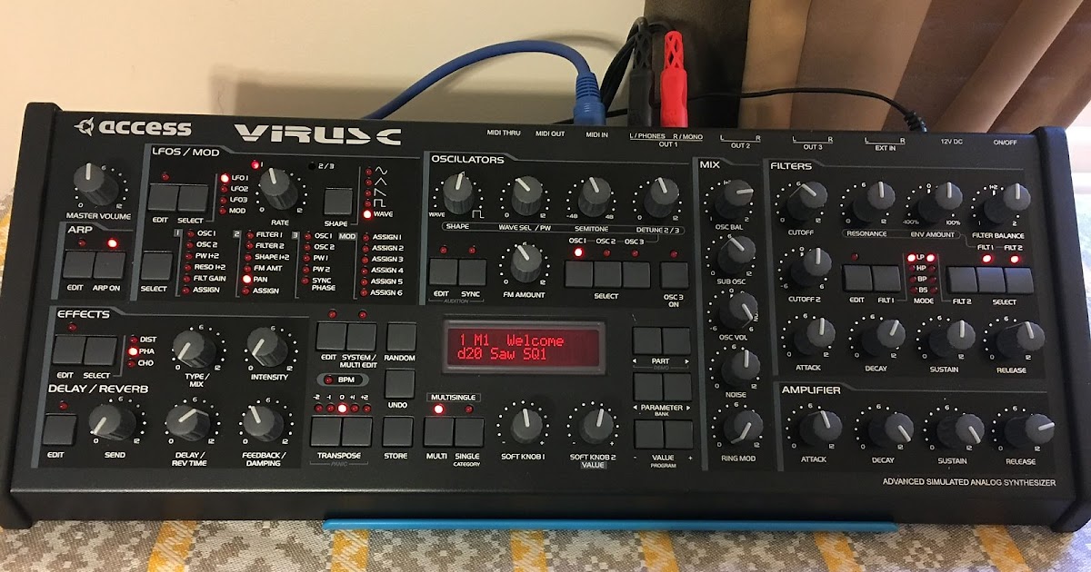 MATRIXSYNTH: Access Virus C Desktop