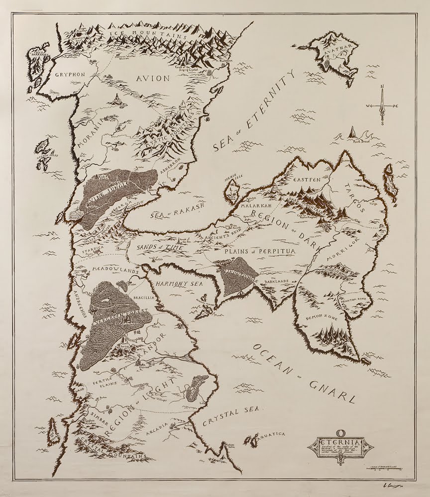 Fustians so Sublimely Bad...: Map of Eternia