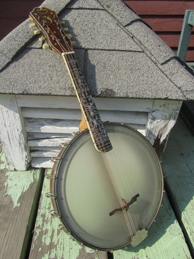 c.1925 Clef Club Fancy-as-heck Banjo Mandolin