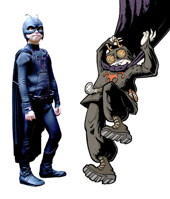 Erik Petri Illustration: Antboy - the book version and the film version