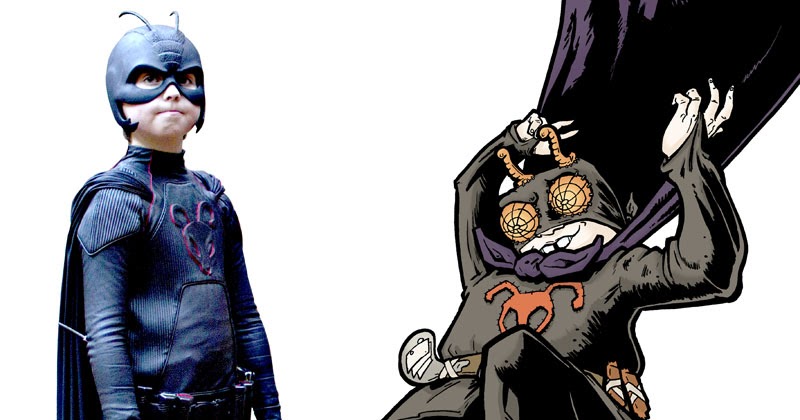 Erik Petri Illustration: Antboy - the book version and the film version