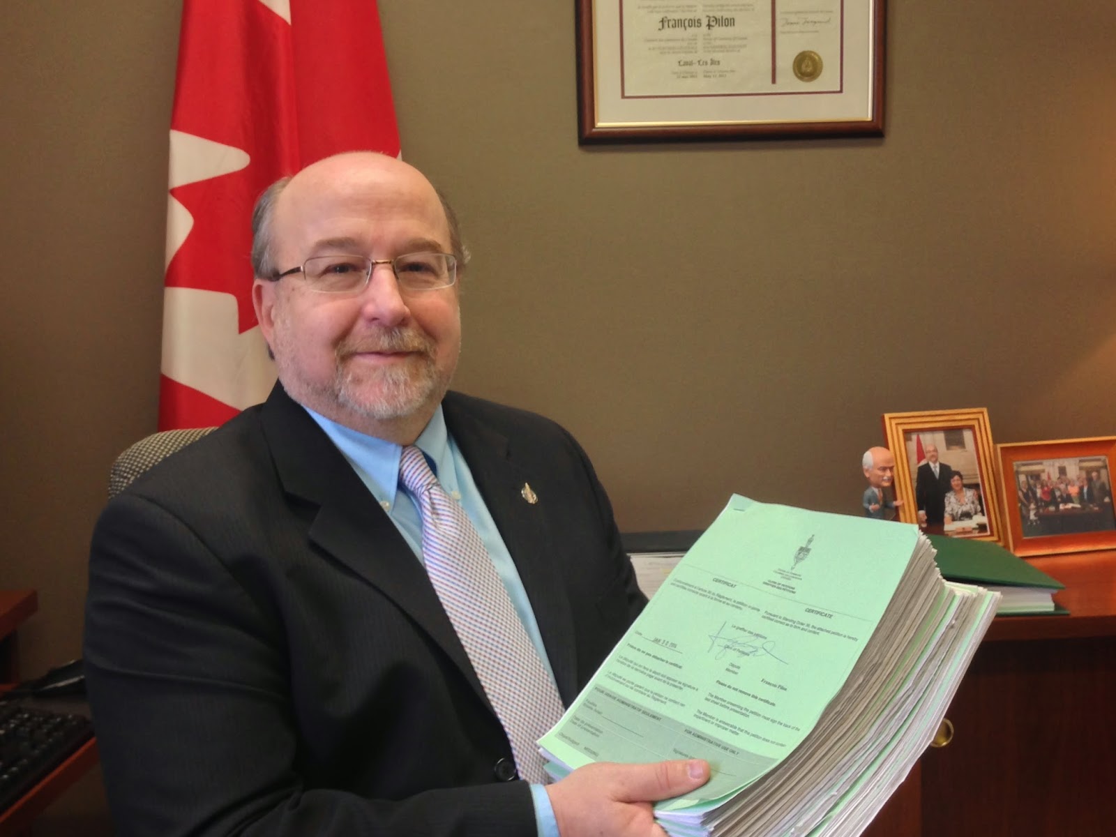 Executive Dissertations: The Parliamentarians-Francois Pilon, MP