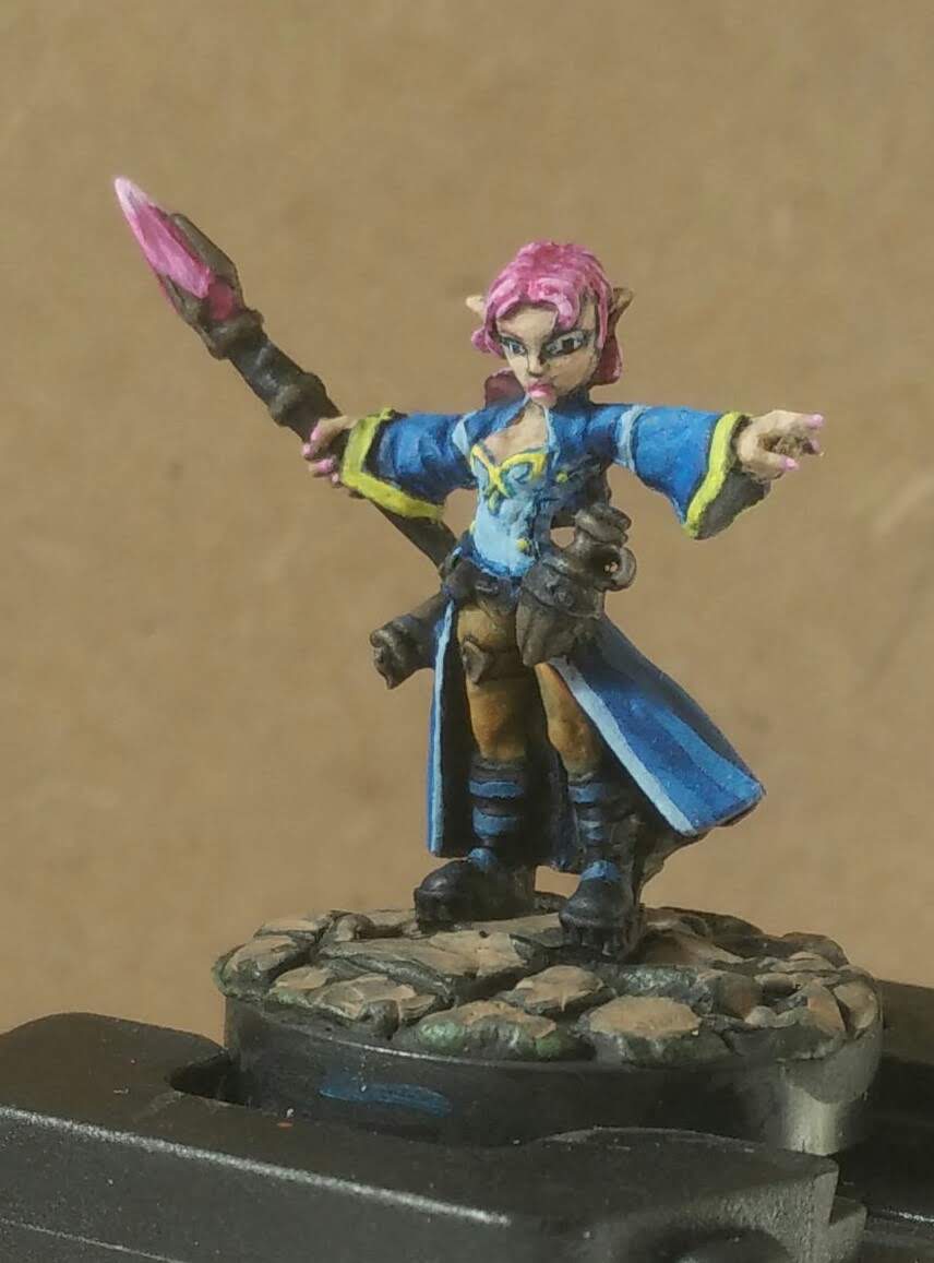 Tower of the Archmage: Cassie the Gnome Sorceress & Fairy Familiar