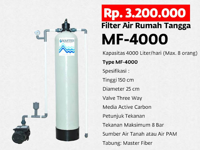 Filter Air Rumah Tangga ~ FILTER AIR MASTER PENJERNIH AIR MURAH & TERBAIK