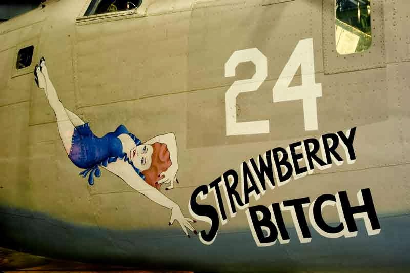 Beautiful World War II Military Aircraft Nose Arts ~ vintage everyday