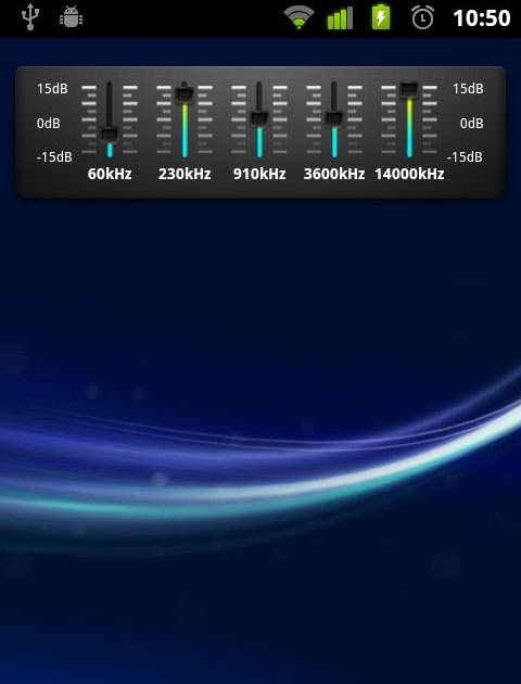 App for Android: Equalizer app and widget