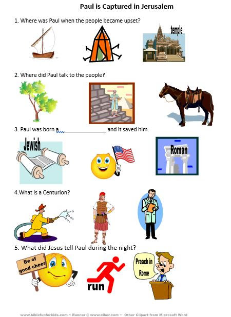 Paul is Captured in Jerusalem | Bible Fun For Kids