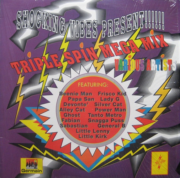 OPDK¹: Various - Triple Spin Mega Mix [Shocking Vibes LP, 1990]
