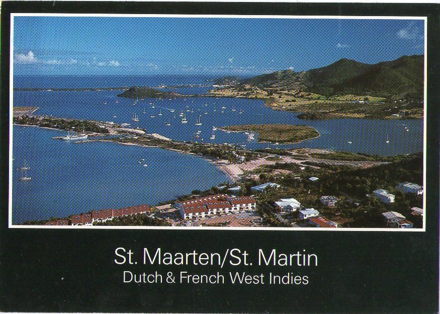 Postcards Journey: St Maarten-St Martin (part French West Indies)