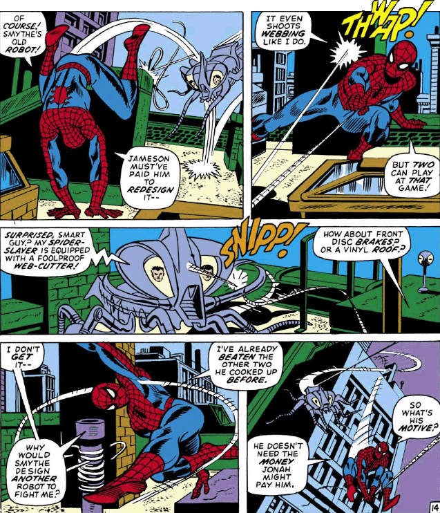 The Peerless Power of Comics!: The New, Improved Spider-Slayer!
