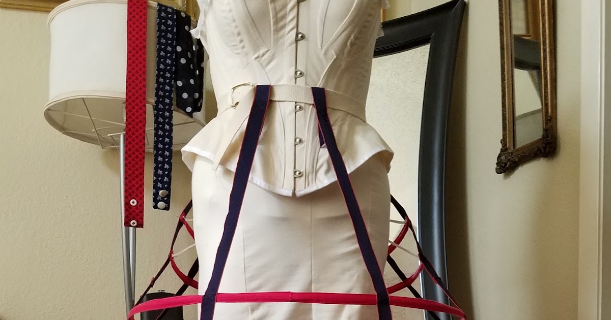 Look What I Made: Truly Victorian Elliptical Cage Crinoline TV103