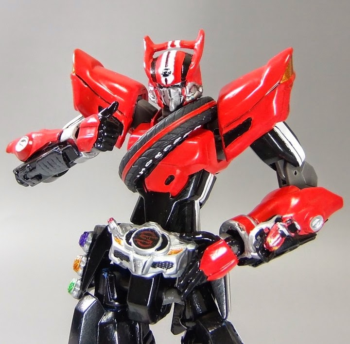 Custom Build: "Kamen Rider Drive" Gundam AGE-1 Spallow