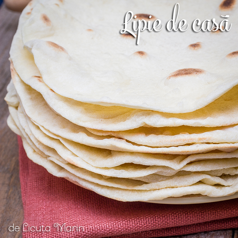 Din bucătăria mea: Lipie de casa