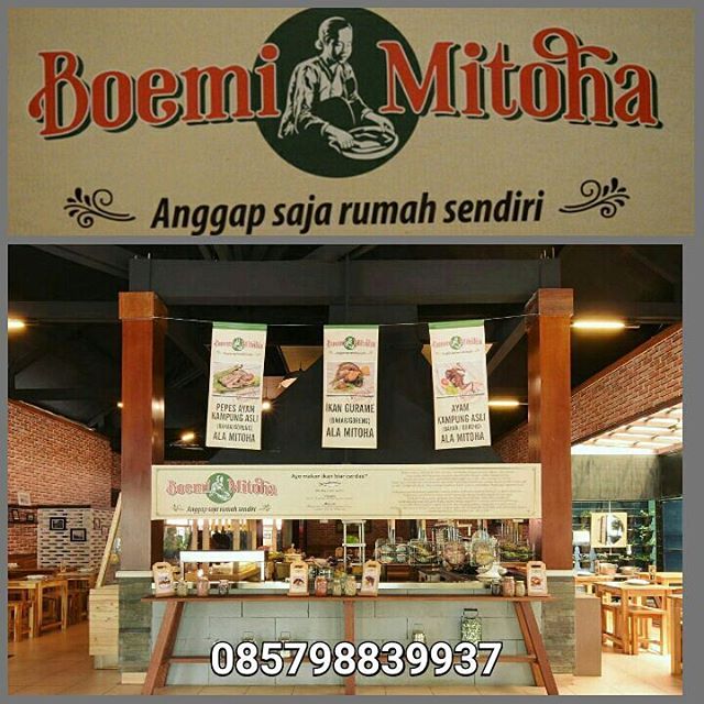 Boemi Mitoha, Tempat Makan Di Bandung, Tempat Makan Enak Di Bandung