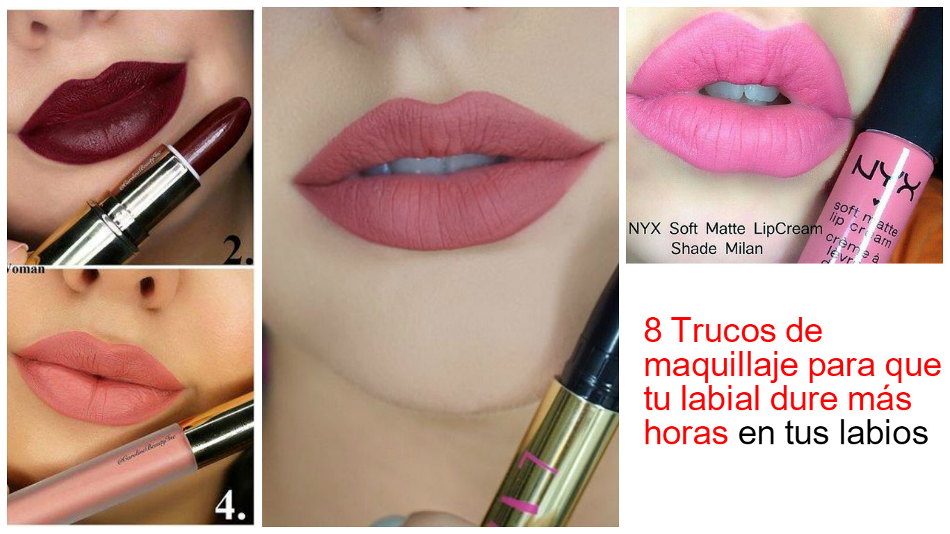 8 Trucos efectivos para que tu labial dure más tiempo en tus labios ...