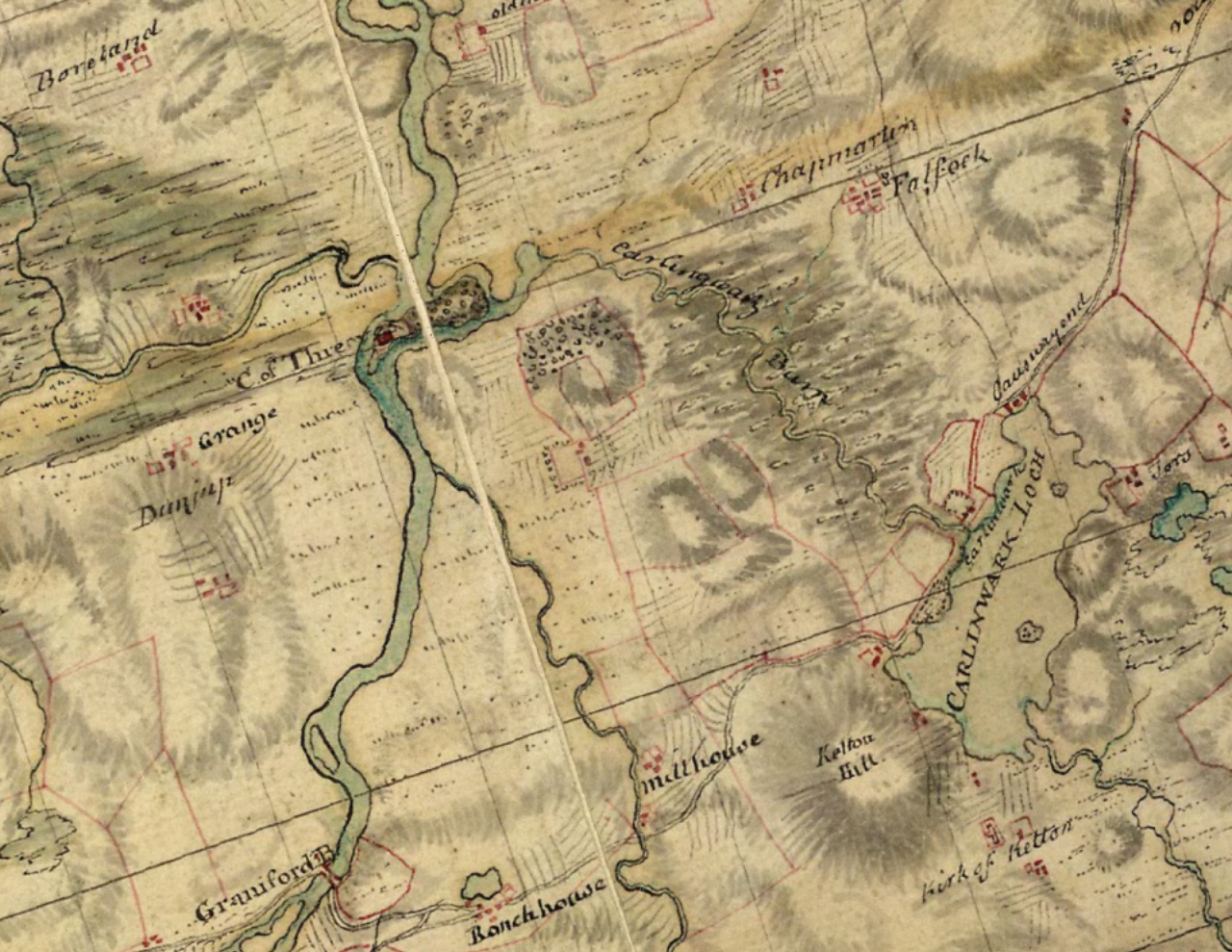 Last of the Westland Whigs: Old maps and the history of Castle Douglas