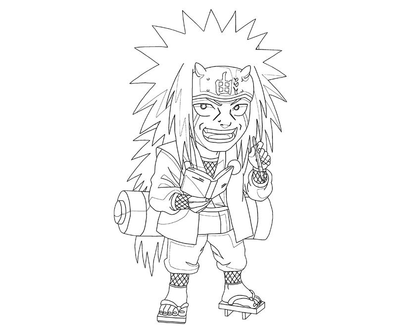 Jiraiya Coloring Pages