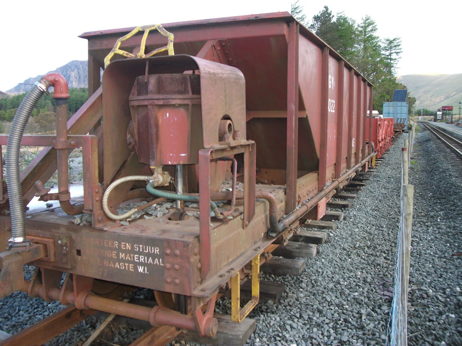 BOSTON LARGS WORKS: NGY BALLAST WAGON EXTRA PICTURES