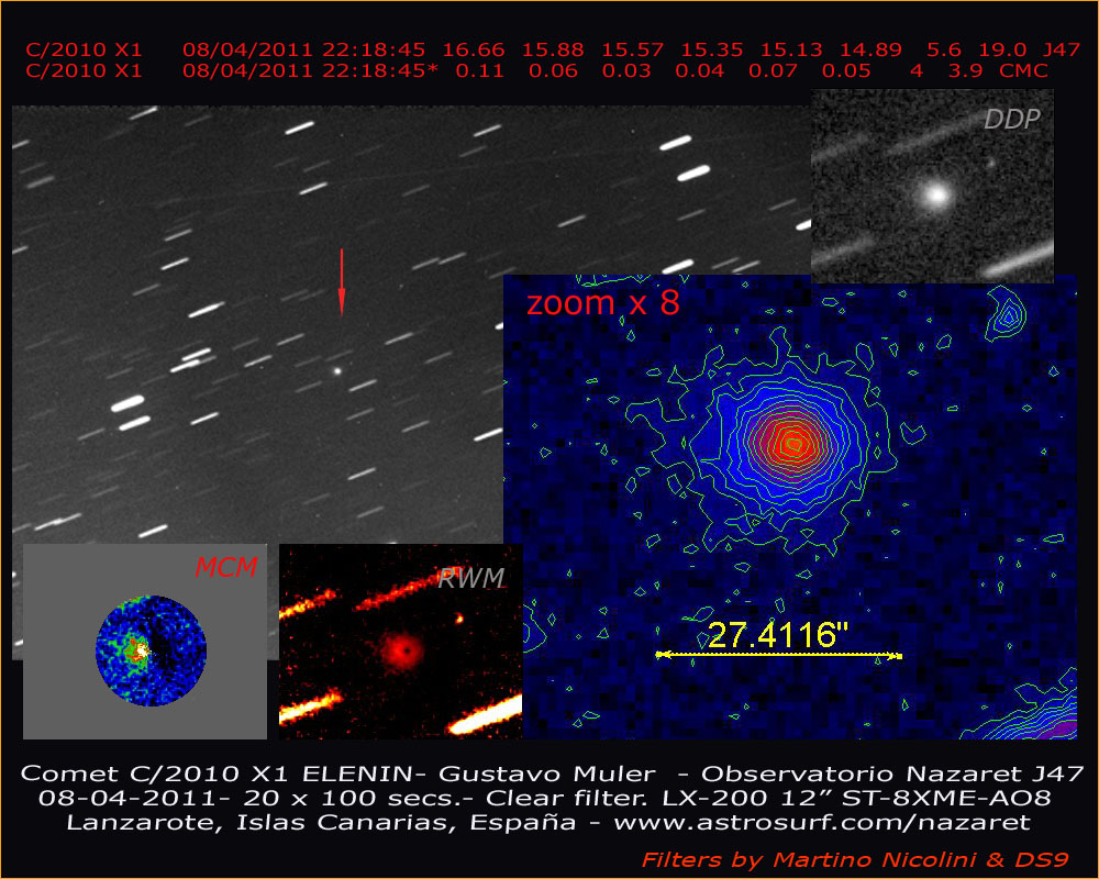 Astroblog: What makes a bright comet? The case of Elenin and Cassini at ...