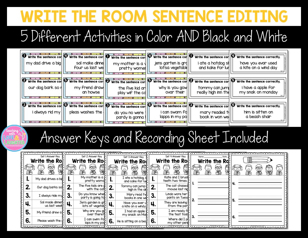 Teaching With Love and Laughter: Teaching Grammar Part 3...Interactive ...