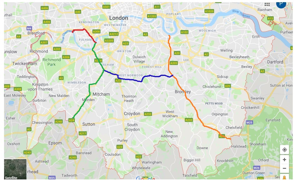 The Four South Londons