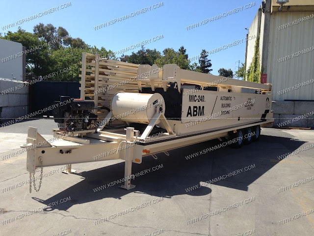k span machine: abm120 abm240 super span machine