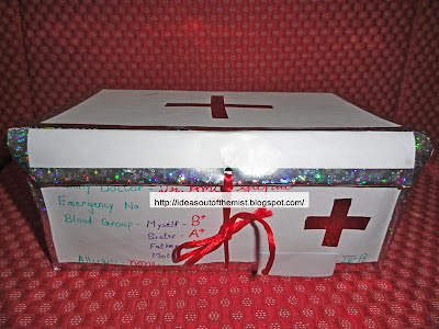 Ideas out of the mist: First aid box for kids school