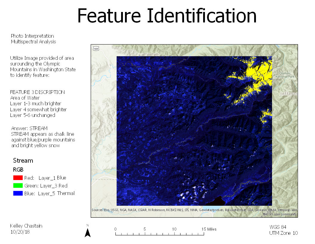 Kelley's GIS blog: Multi Spectral Analysis