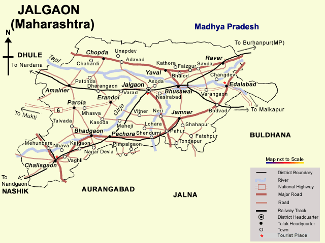JALGAON MAP | JALGAON CITY MAP | ROAD MAP | TRANSPORT MAP | INDUSTRY ...