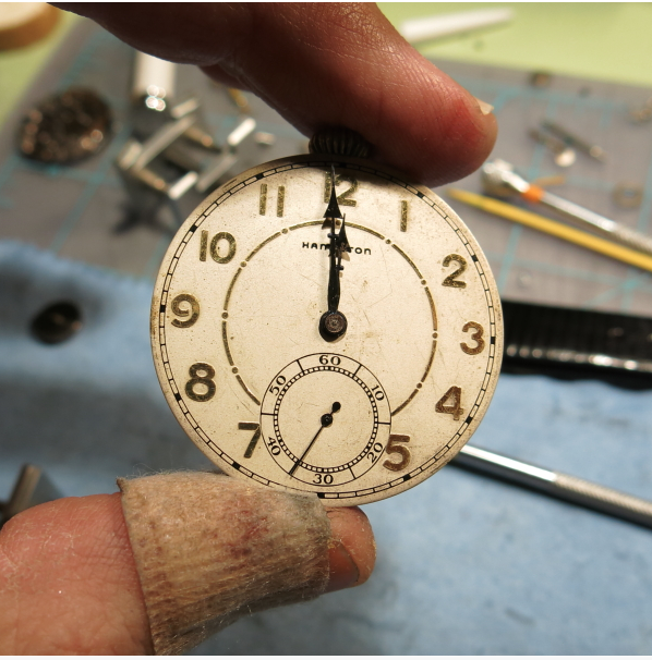 Vintage Hamilton Watch Restoration: 1937 917 Pocket Watch Conversion